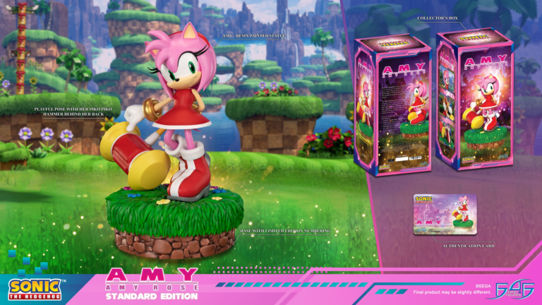 First 4 Figures Amy Rose Statue Now Available for Pre-Order – Sonic ...