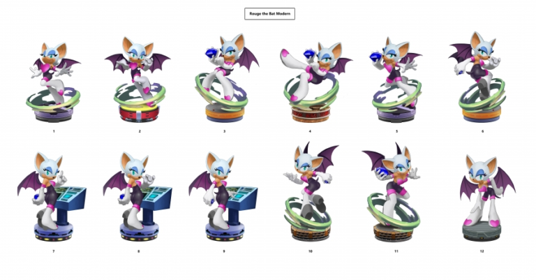 First 4 Figures Launches Interest Signup for a New Rouge the Bat Statue ...