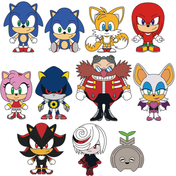 Monogram Releasing 3D Sonic Foam Clips: Includes Sage and Koco – Sonic ...