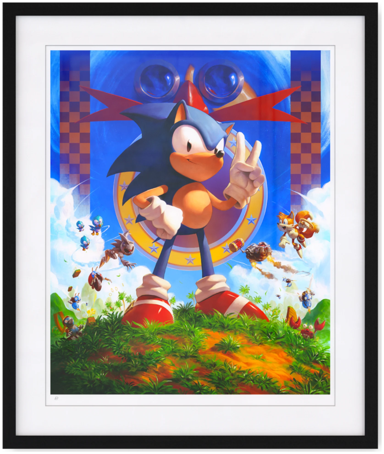Cook and Becker Announce New Sonic the Hedgehog Art Print – Sonic City ...