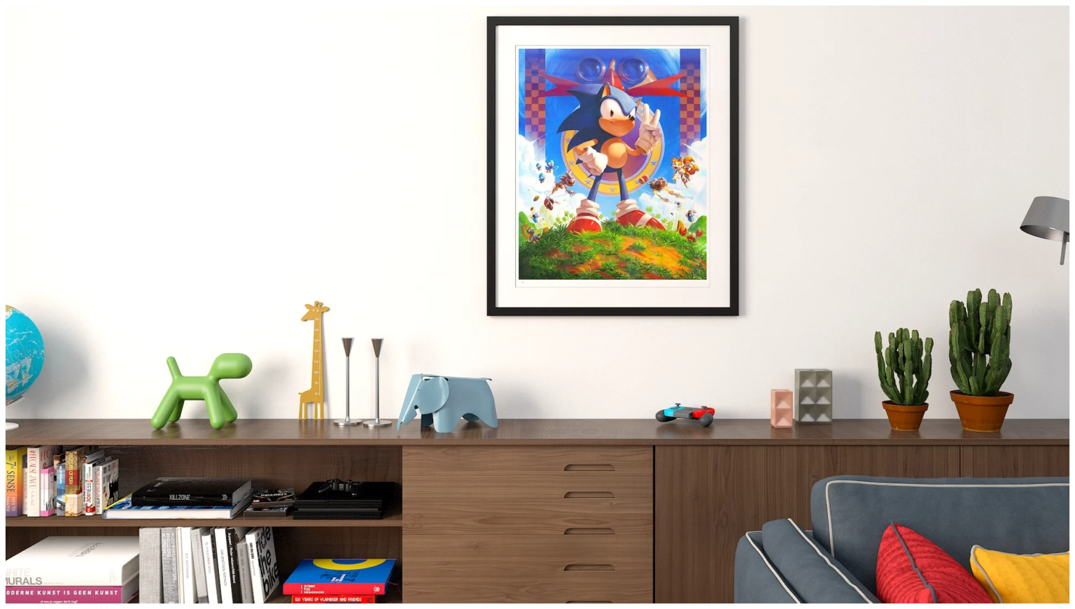 Cook and Becker Announce New Sonic the Hedgehog Art Print – Sonic City ...