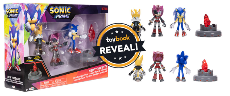 Sonic Prime Merchandise Lineup Revealed by JAKKS Pacific, Set to ...