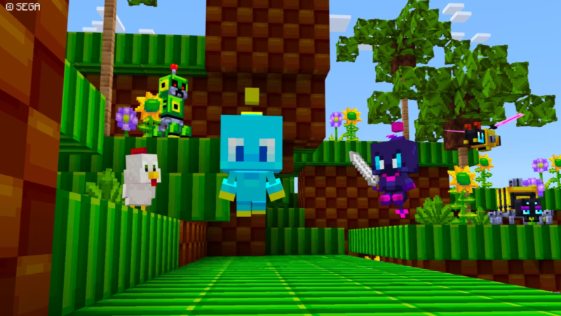 New Sonic Texture Pack Now Available for Minecraft! – Sonic City ⋆ ...