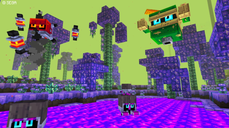 New Sonic Texture Pack Now Available for Minecraft! – Sonic City ⋆ ...