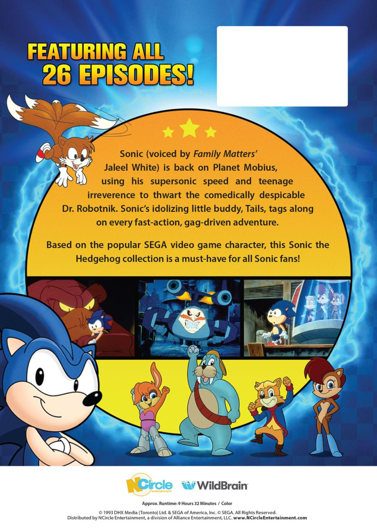 Sonic SatAM Returns with a New DVD Box Set – Sonic City ⋆★ Sonic the ...