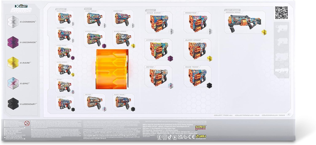 X-Shot Releases Modern Sonic Last Stand Blaster Skins – Sonic City ⋆ ...