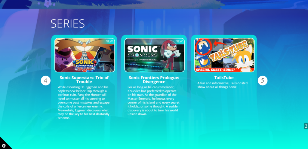 Official Sonic the Hedgehog Website Updated with a New Animated Shorts ...