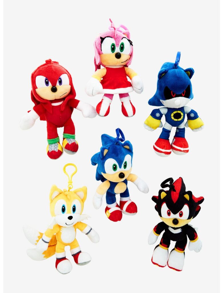 Just Funky Launches New Line of Plush Sonic the Hedgehog Blind Bag ...