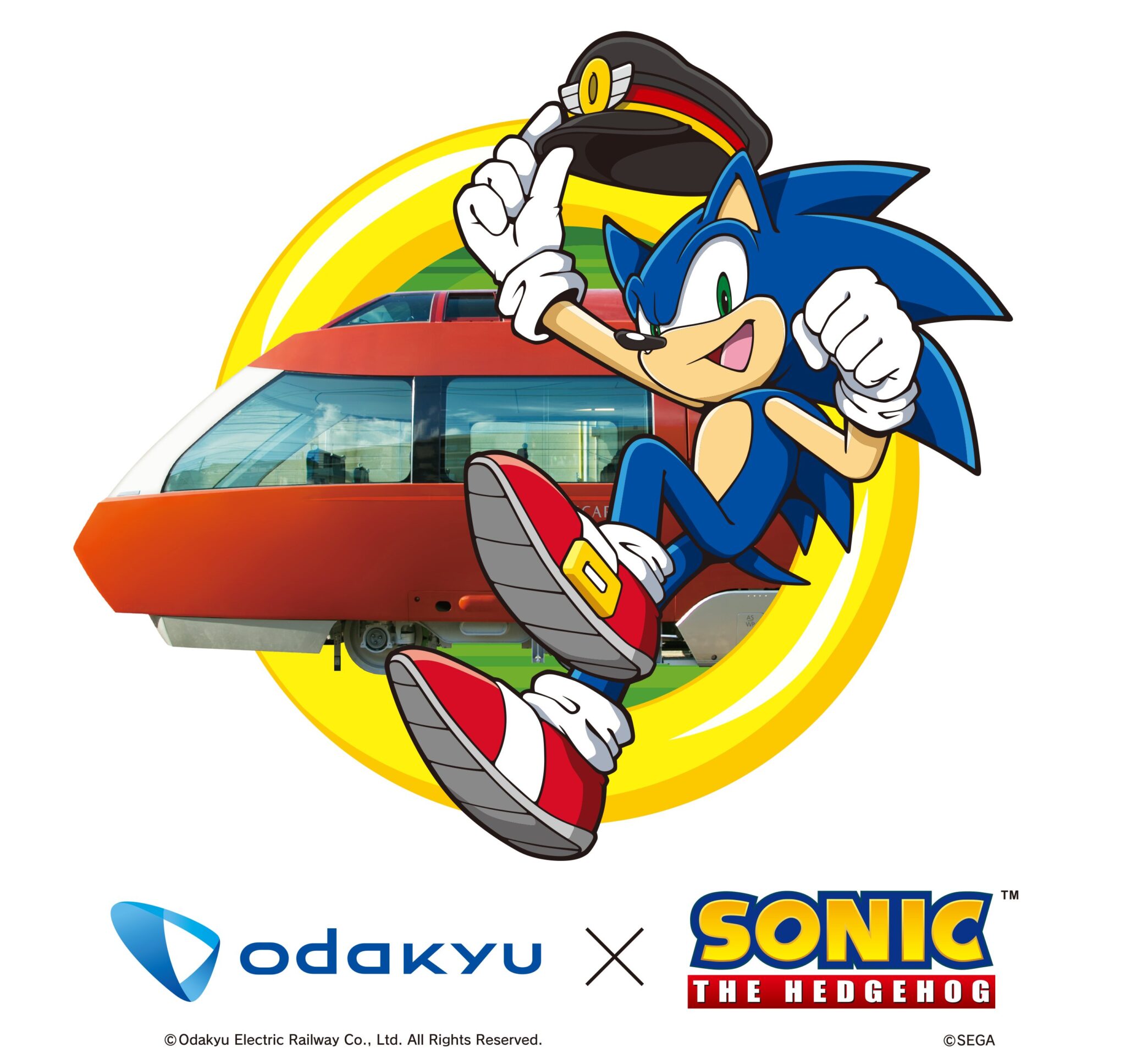 SEGA Announces Sonic and Odakyu Electric Railway Co. Collaboration to ...