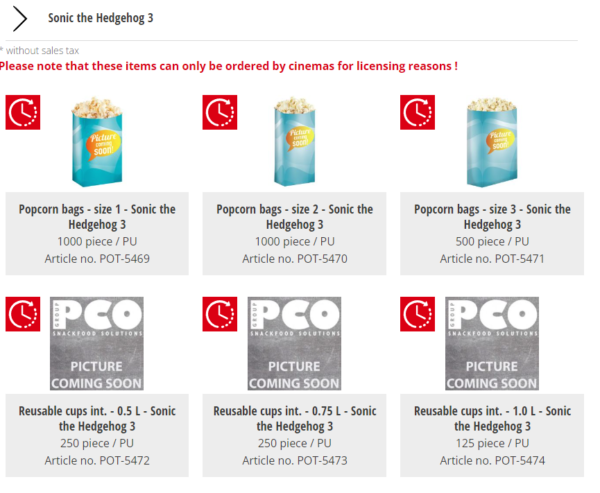 Sonic The Hedgehog 3 Movie Promos Listed on PCO Group’s Website – Sonic ...