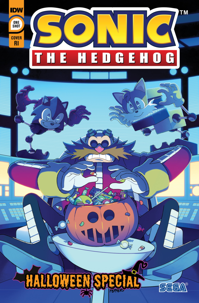 IDW Sonic the Hedgehog: Halloween Special Covers and Previews Released ...