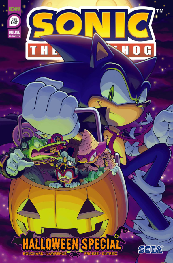 IDW Sonic the Hedgehog: Halloween Special Covers and Previews Released ...
