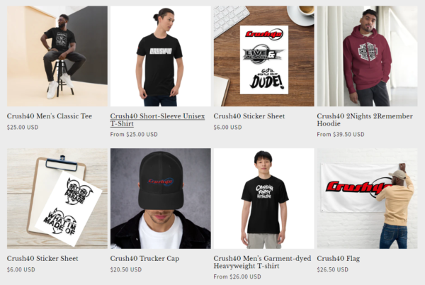 Crush 40 Merchandise Now Available at Johnny Gioeli’s Online Store ...