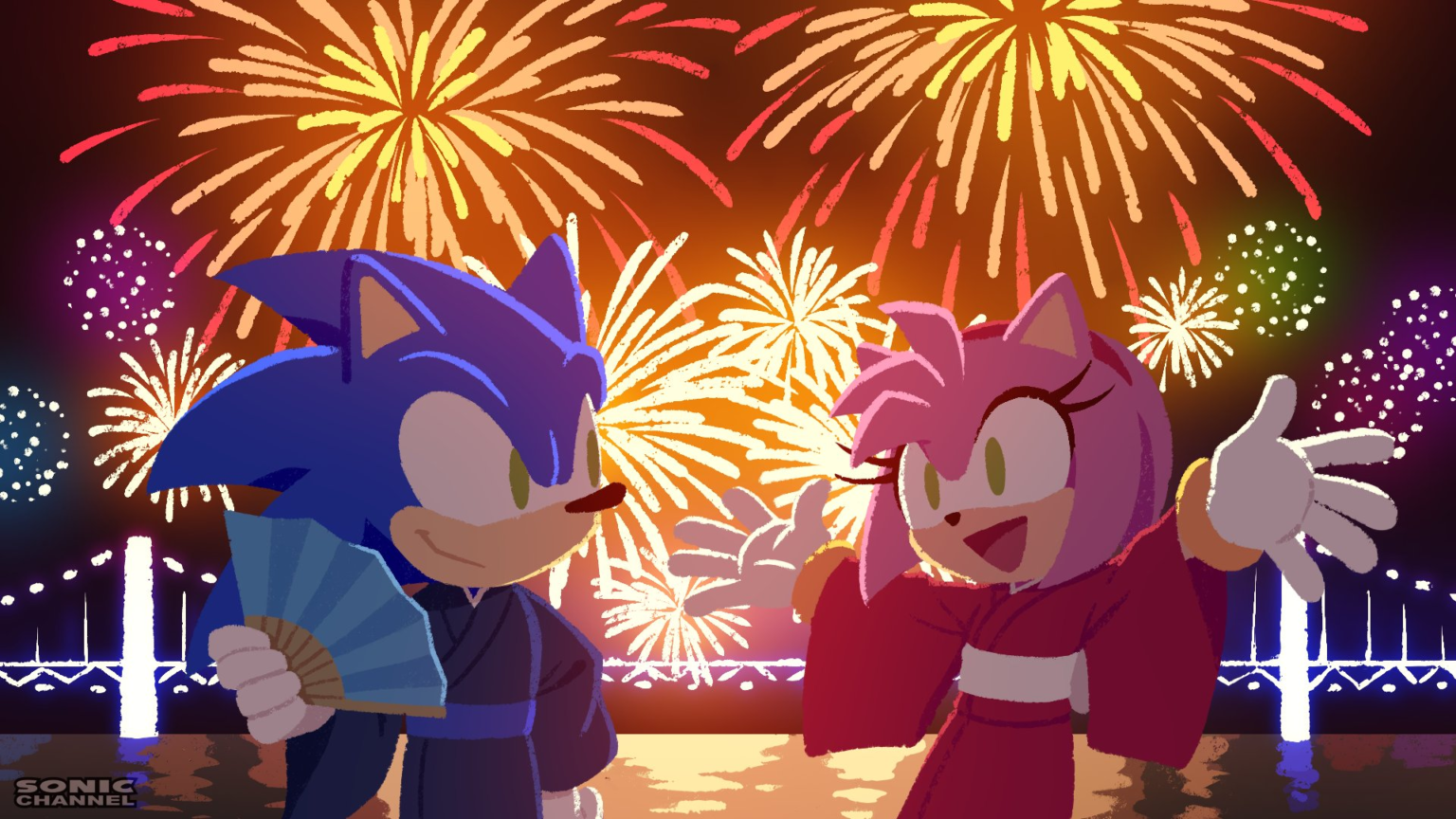 Fourth Imagine – Sonic Traveling to Asia Illustration Released: Sonic ...