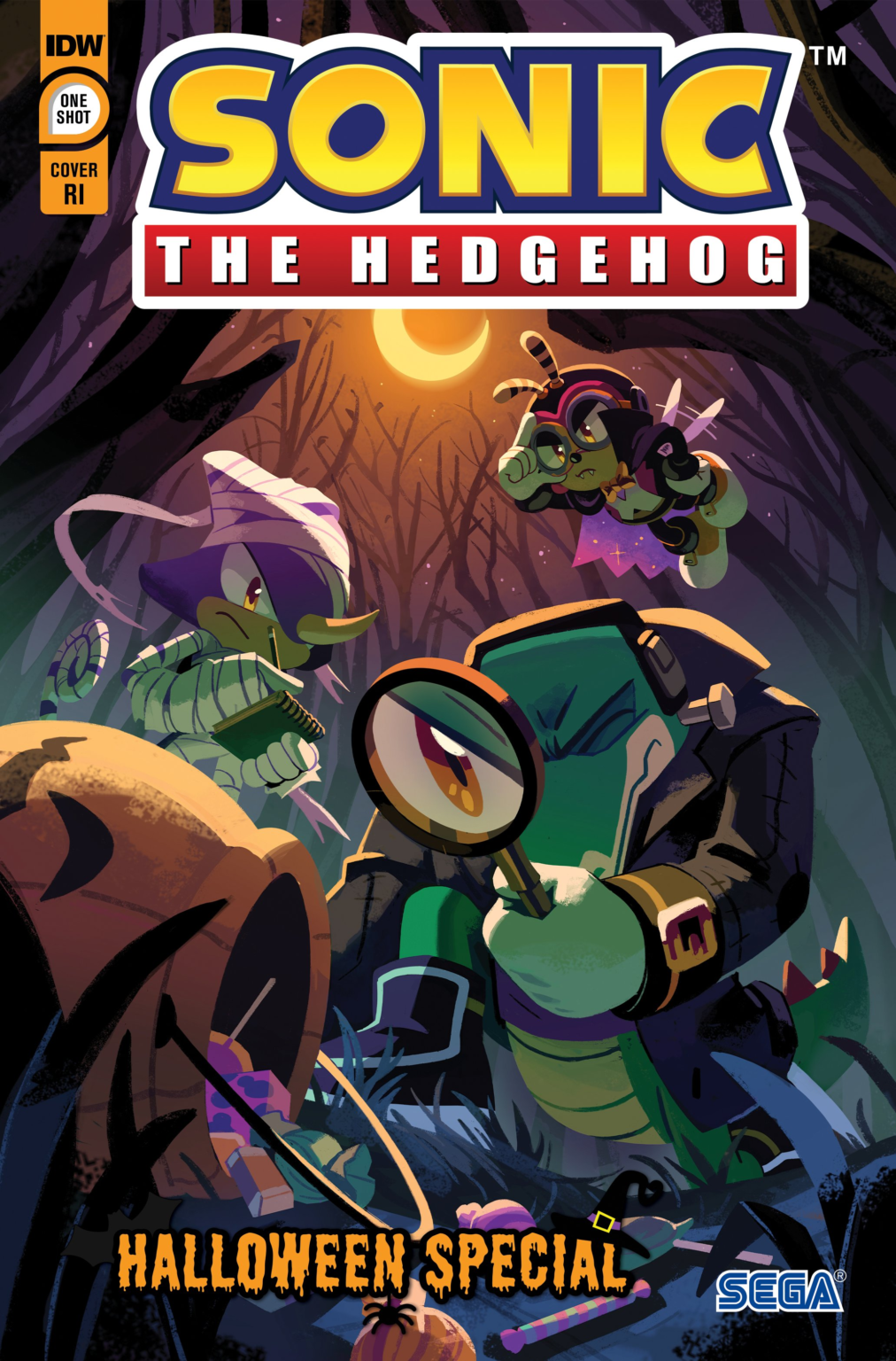 IDW Sonic the Hedgehog: Halloween Special Covers and Previews Released ...