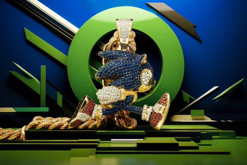 Sonic the Hedgehog Teams Up with King Ice for an Epic Jewelry ...