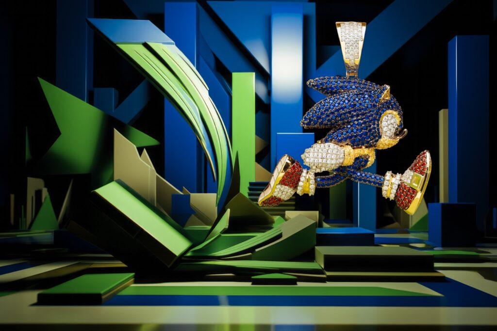 Sonic the Hedgehog Teams Up with King Ice for an Epic Jewelry ...