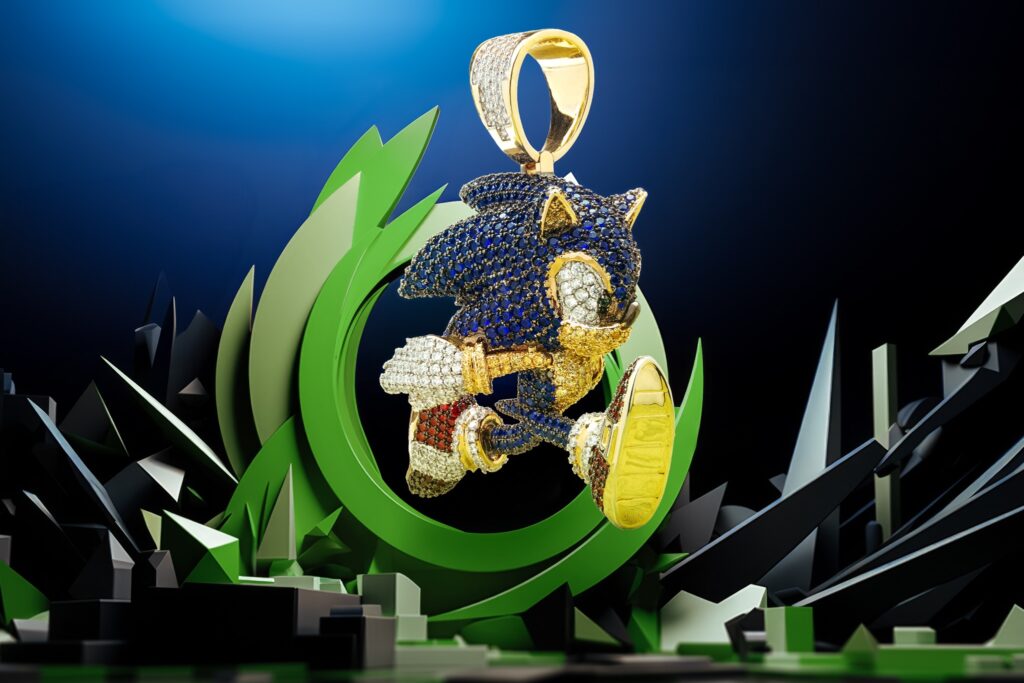 Sonic the Hedgehog Teams Up with King Ice for an Epic Jewelry ...