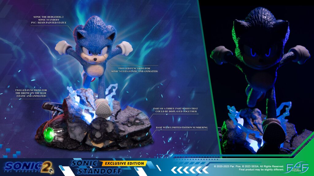 Sonic the Hedgehog 2 – Sonic Standoff Statue by First 4 Figures Now ...