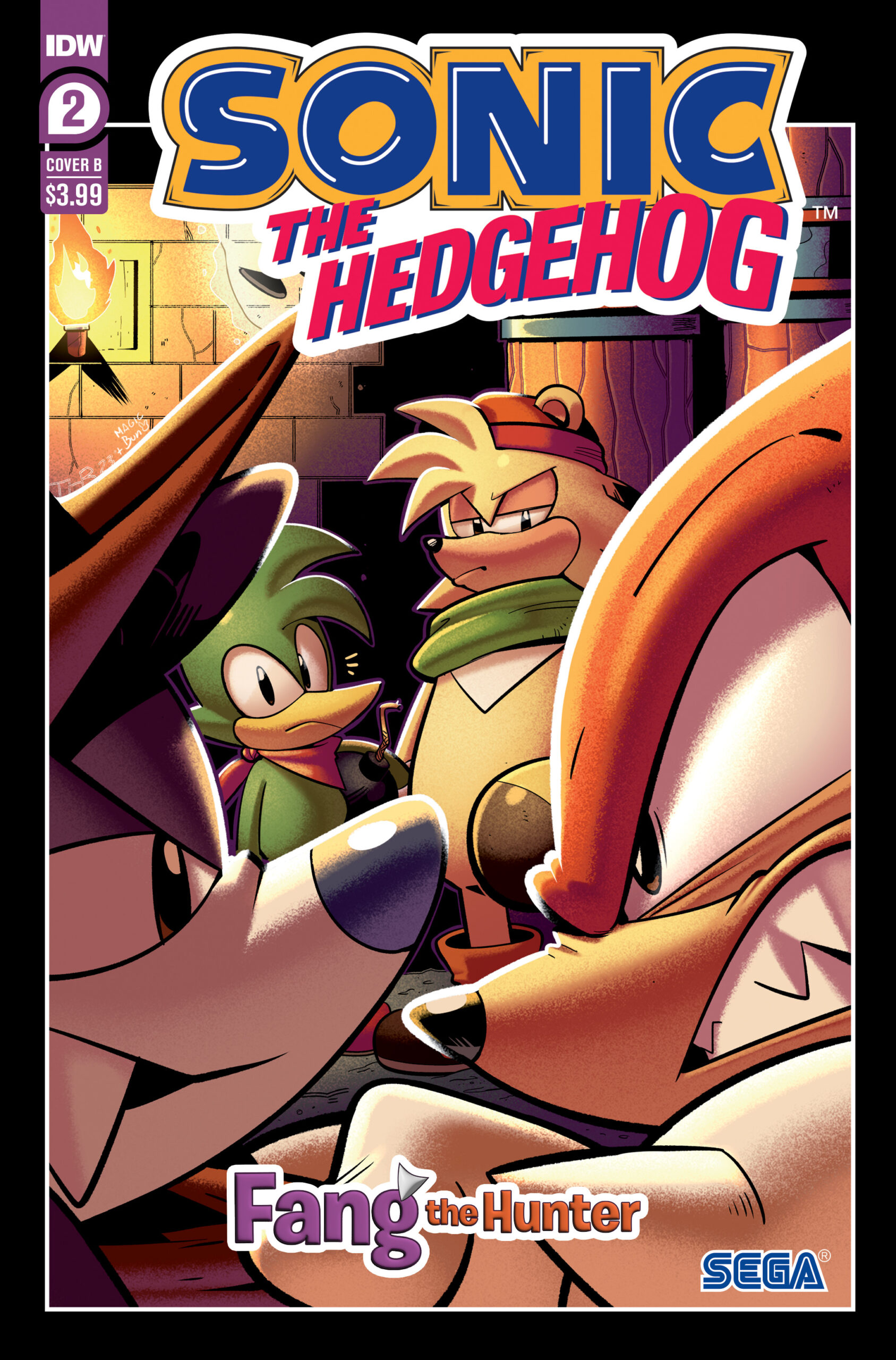 Sonic the Hedgehog: Fang the Hunter Miniseries – New Covers, Previews ...