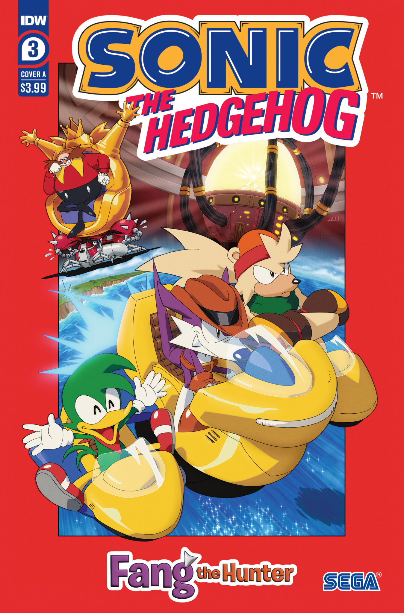 Sonic the Hedgehog: Fang the Hunter Miniseries – New Covers, Previews ...