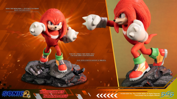 Sonic the Hedgehog 2 – Knuckles Standoff Statue by First 4 Figures Now ...