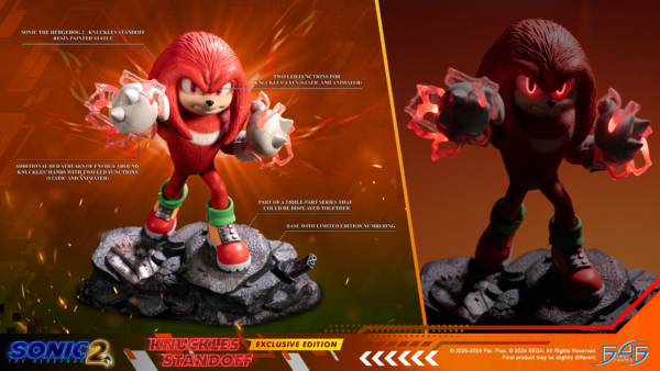 Sonic the Hedgehog 2 – Knuckles Standoff Statue by First 4 Figures Now ...