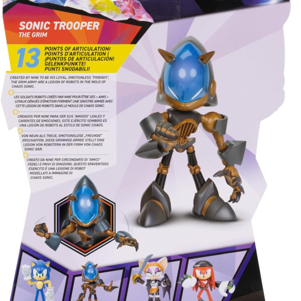 JAKKS Pacific Sonic Prime Wave 4 5″ Figures and Grim 2.5″ Multipack ...