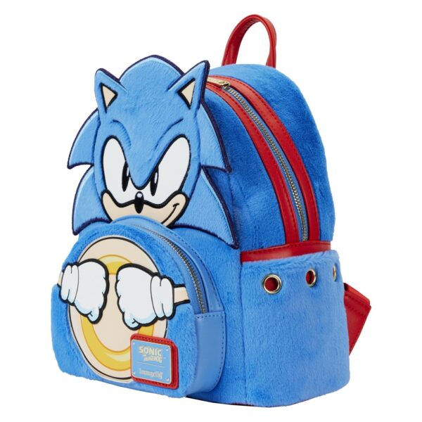 Loungefly Releasing Classic Sonic Cosplay Plush Mini Backpack and ...