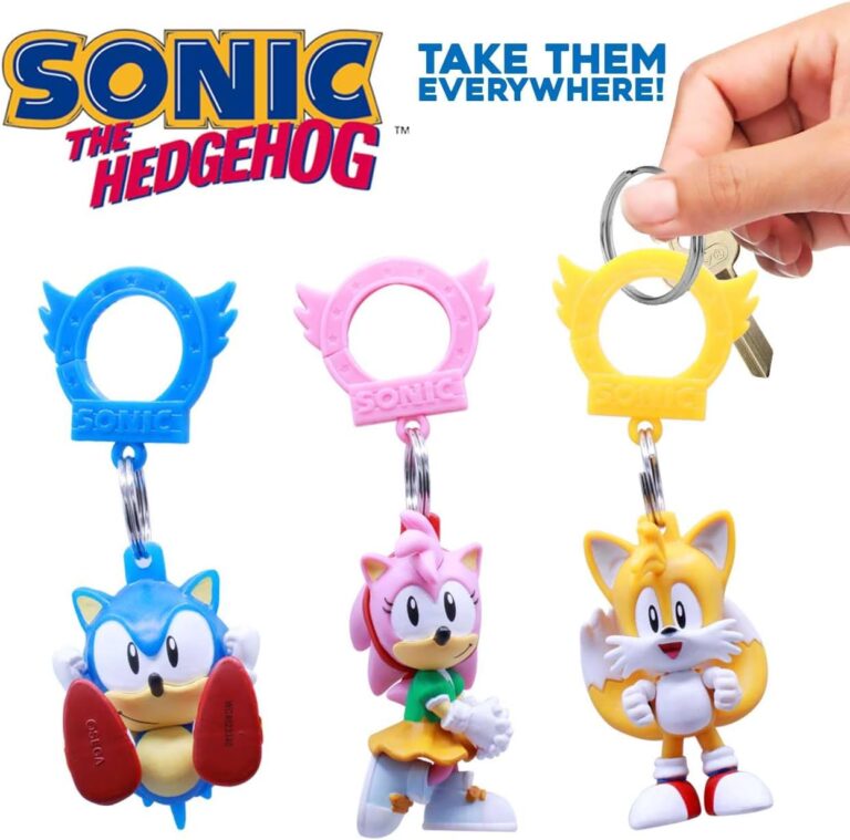 Just Toys Releases New Classic Sonic the Hedgehog Backpack Hangers ...