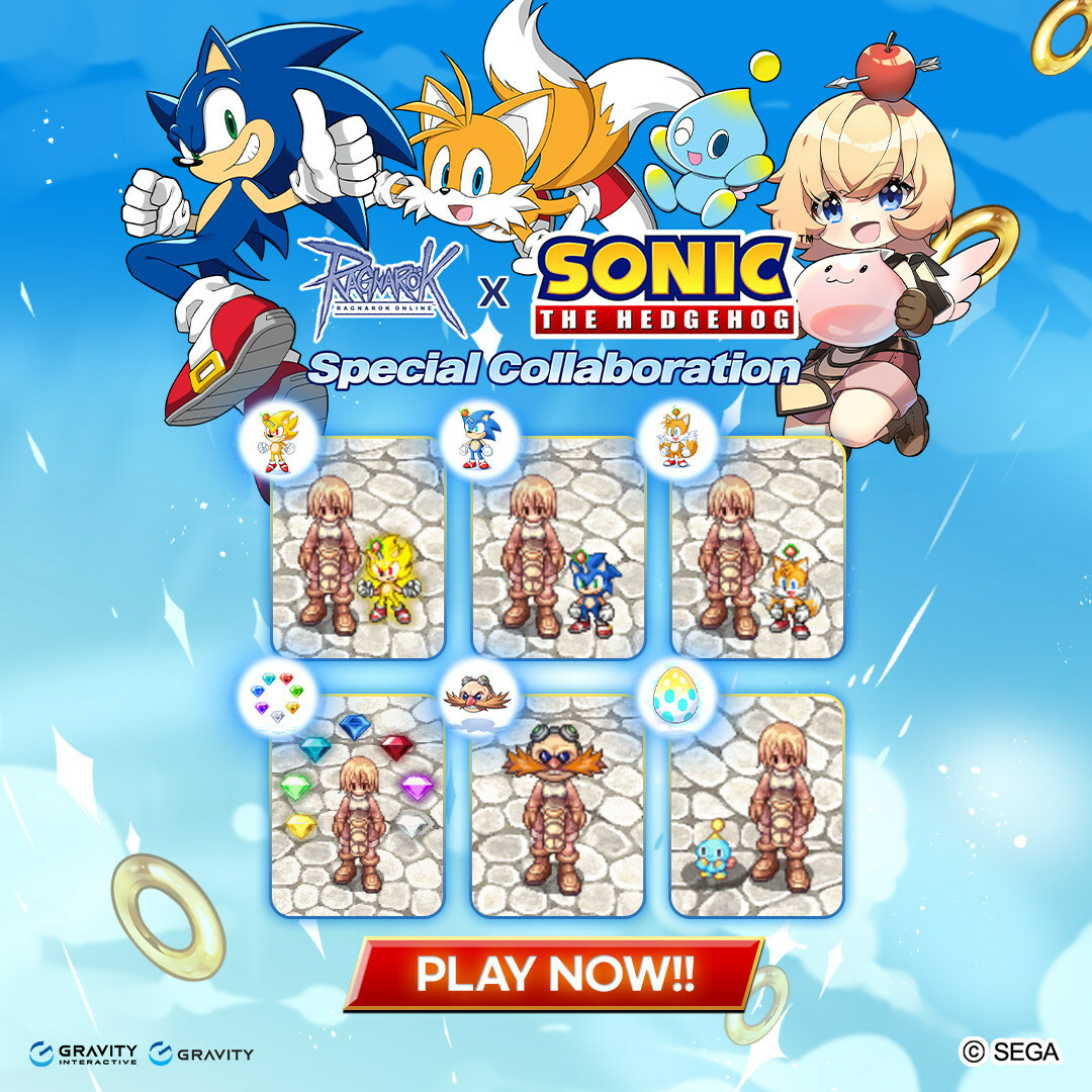 Sonic the Hedgehog Comes to Ragnarok Online With Exclusive In-Game ...