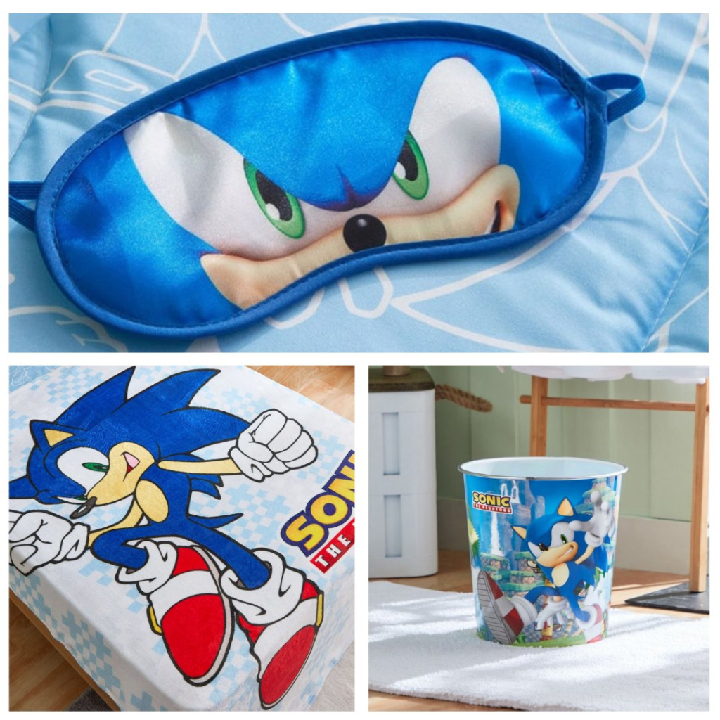 Sonic the Hedgehog Bed Sheets, Pillows and Home Accessories Now ...