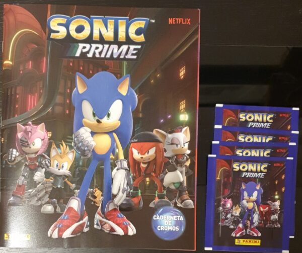 FIRST LOOK: Sonic Prime Sticker Collection Released by Panini, Includes ...