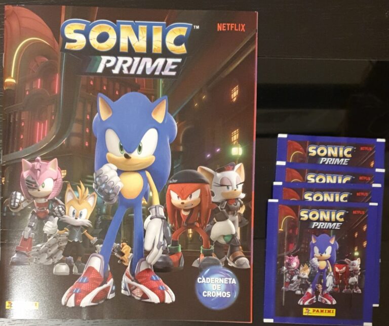 FIRST LOOK: Sonic Prime Sticker Collection Released by Panini, Includes ...