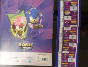 FIRST LOOK: Sonic Prime Sticker Collection Released by Panini, Includes ...