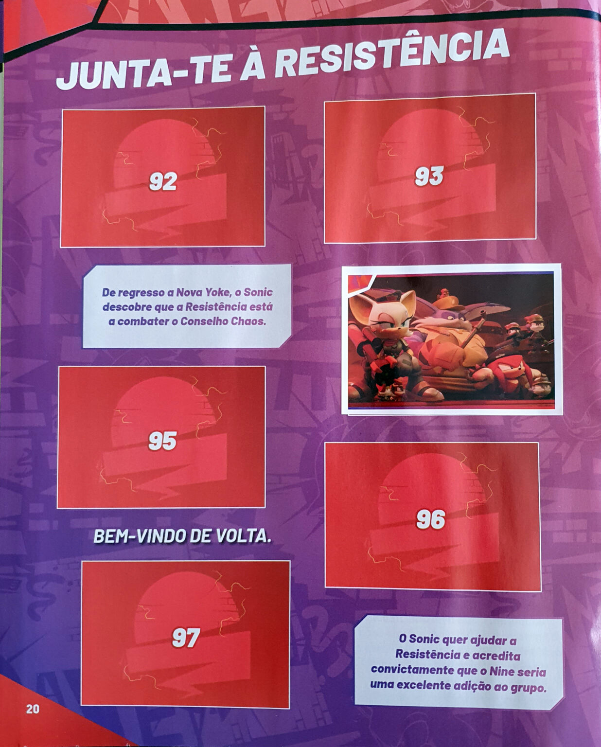 FIRST LOOK: Sonic Prime Sticker Collection Released by Panini, Includes ...