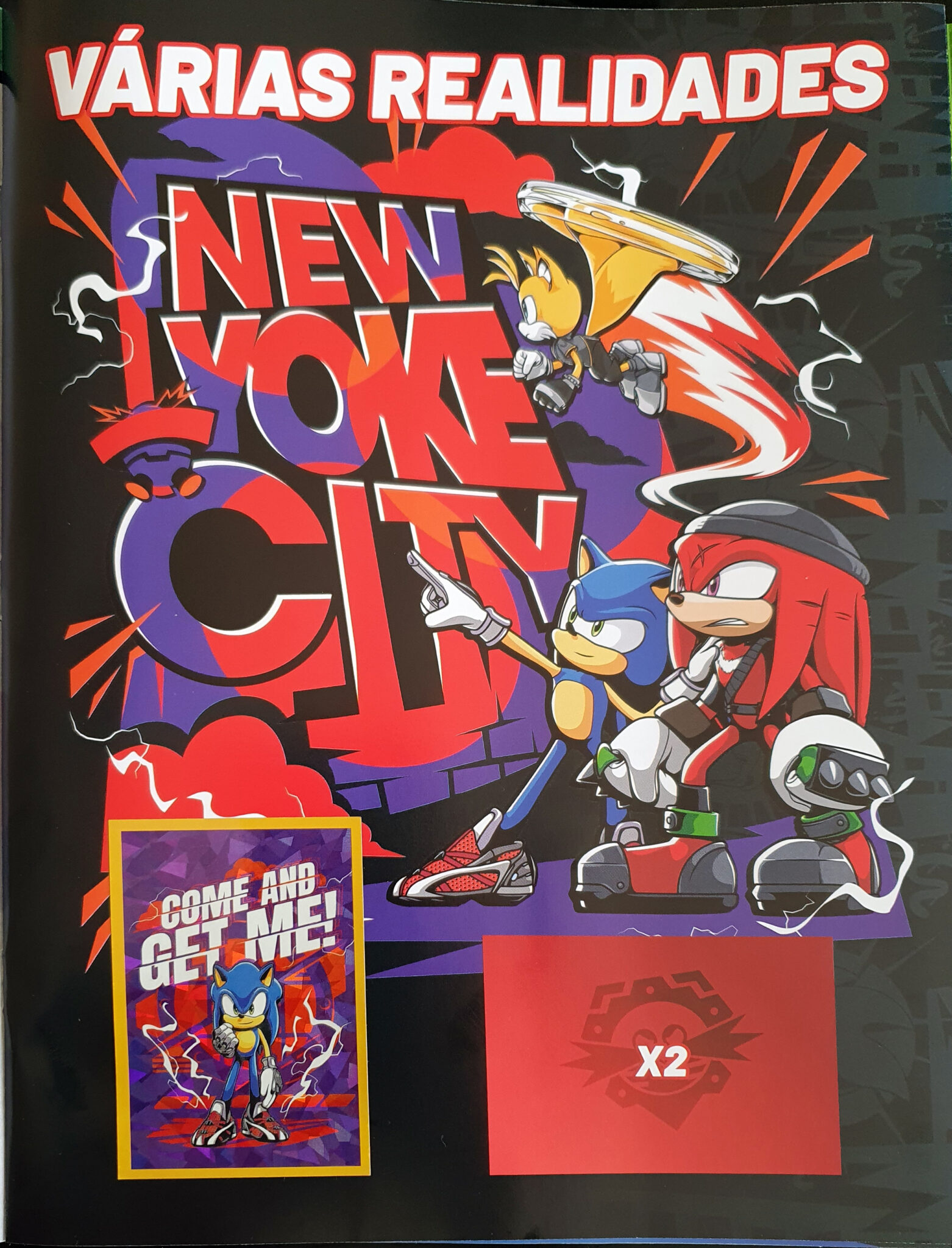 FIRST LOOK: Sonic Prime Sticker Collection Released by Panini, Includes ...