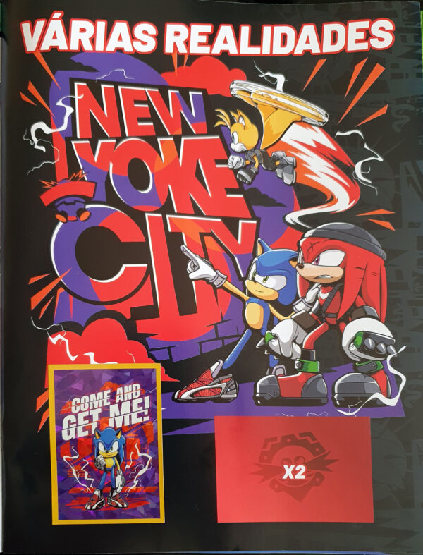FIRST LOOK: Sonic Prime Sticker Collection Released by Panini, Includes ...
