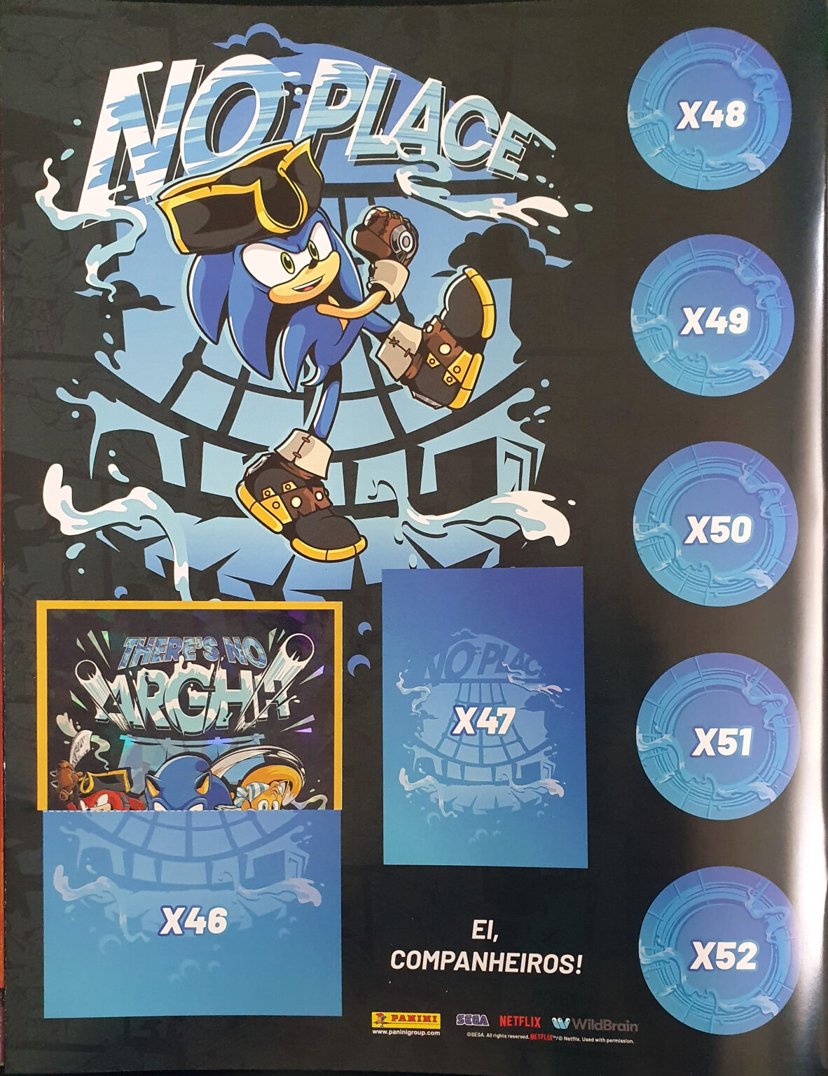 FIRST LOOK: Sonic Prime Sticker Collection Released by Panini, Includes ...