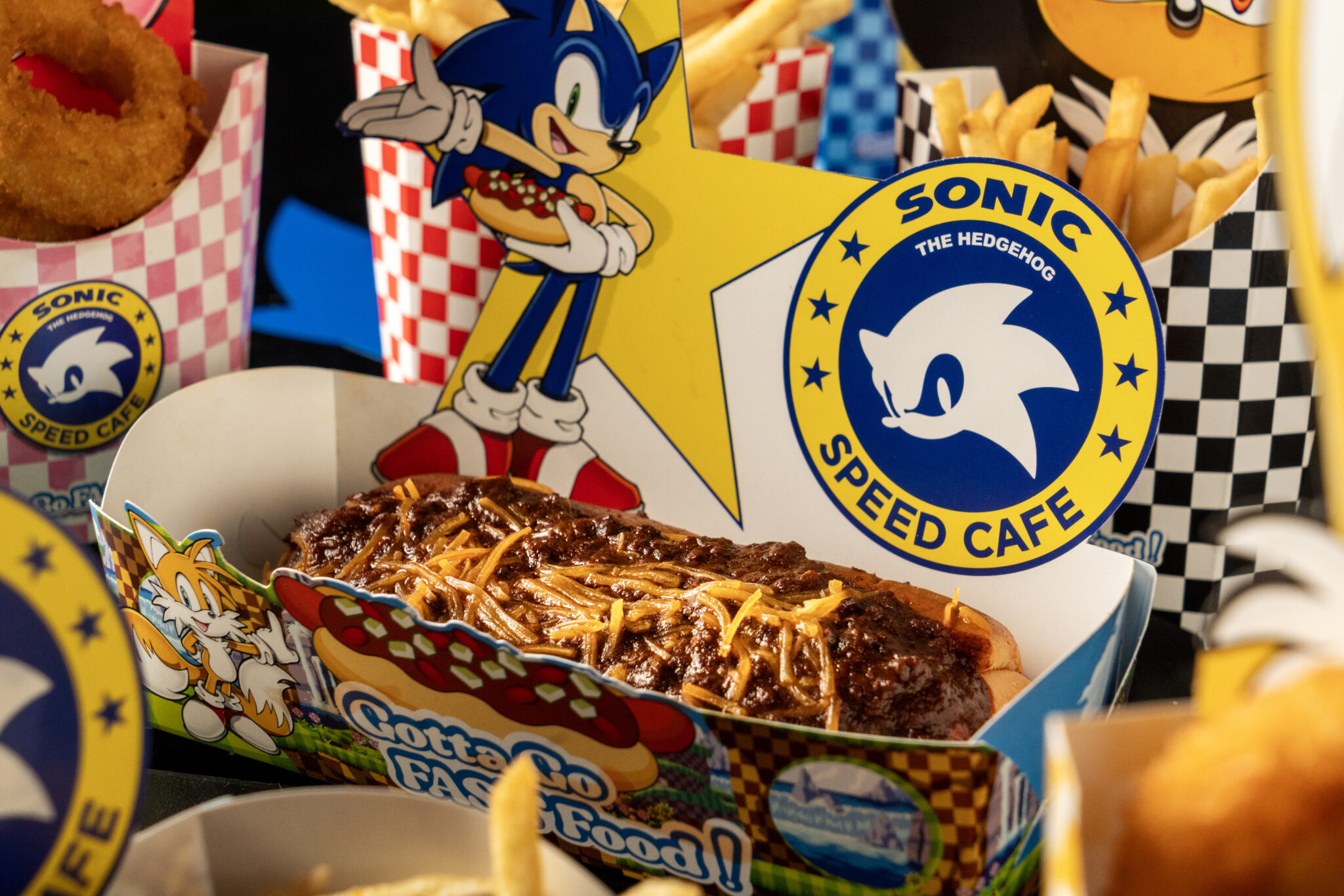 Sonic The Hedgehog Speed Cafe Opens First Texas Location тау Sonic City тлж