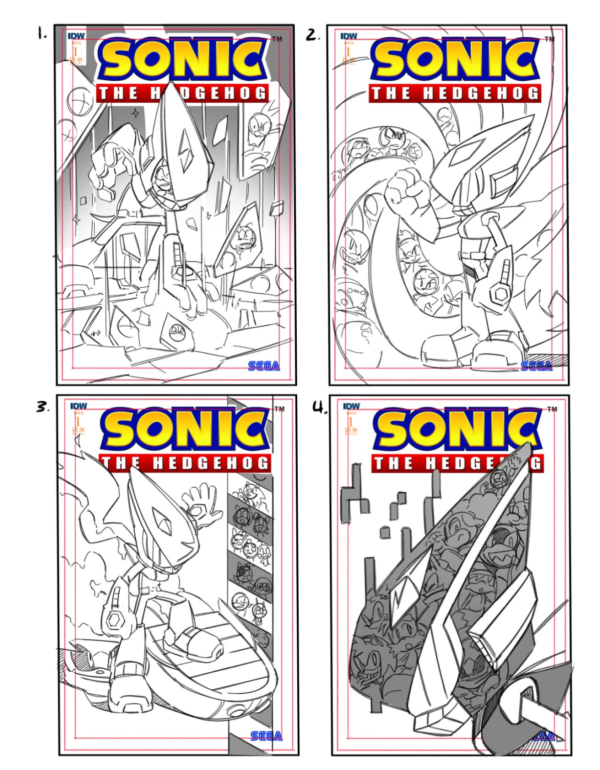 IDW Sonic the Hedgehog Issue 71 Cover A, RI, and Solicitation Released ...
