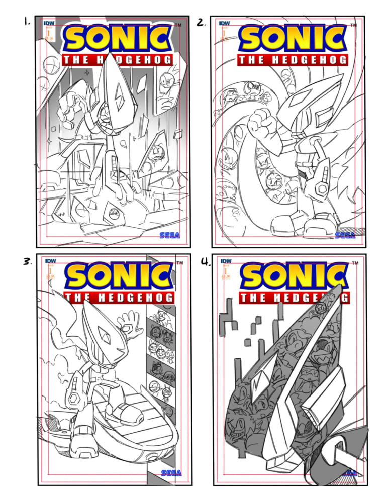 IDW Sonic the Hedgehog Issue 71 Cover A, RI, and Solicitation Released ...