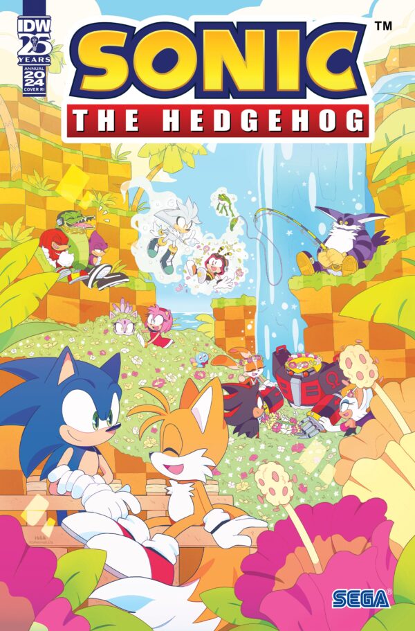 IDW Sonic the Hedgehog: Annual 2024, Issue 69, 70, 71, and 72 Covers ...