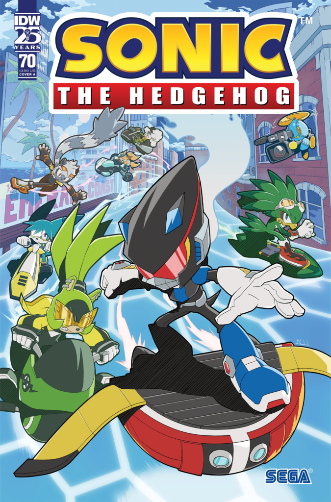 IDW Sonic the Hedgehog: Annual 2024, Issue 69, 70, 71, and 72 Covers ...