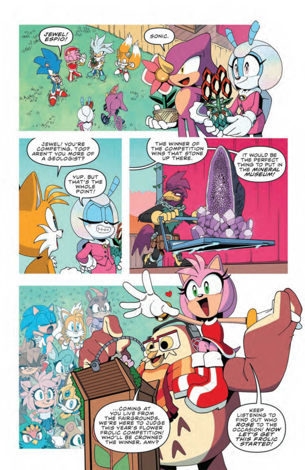 Three New Preview Pages for Sonic the Hedgehog: Spring Broken Released ...