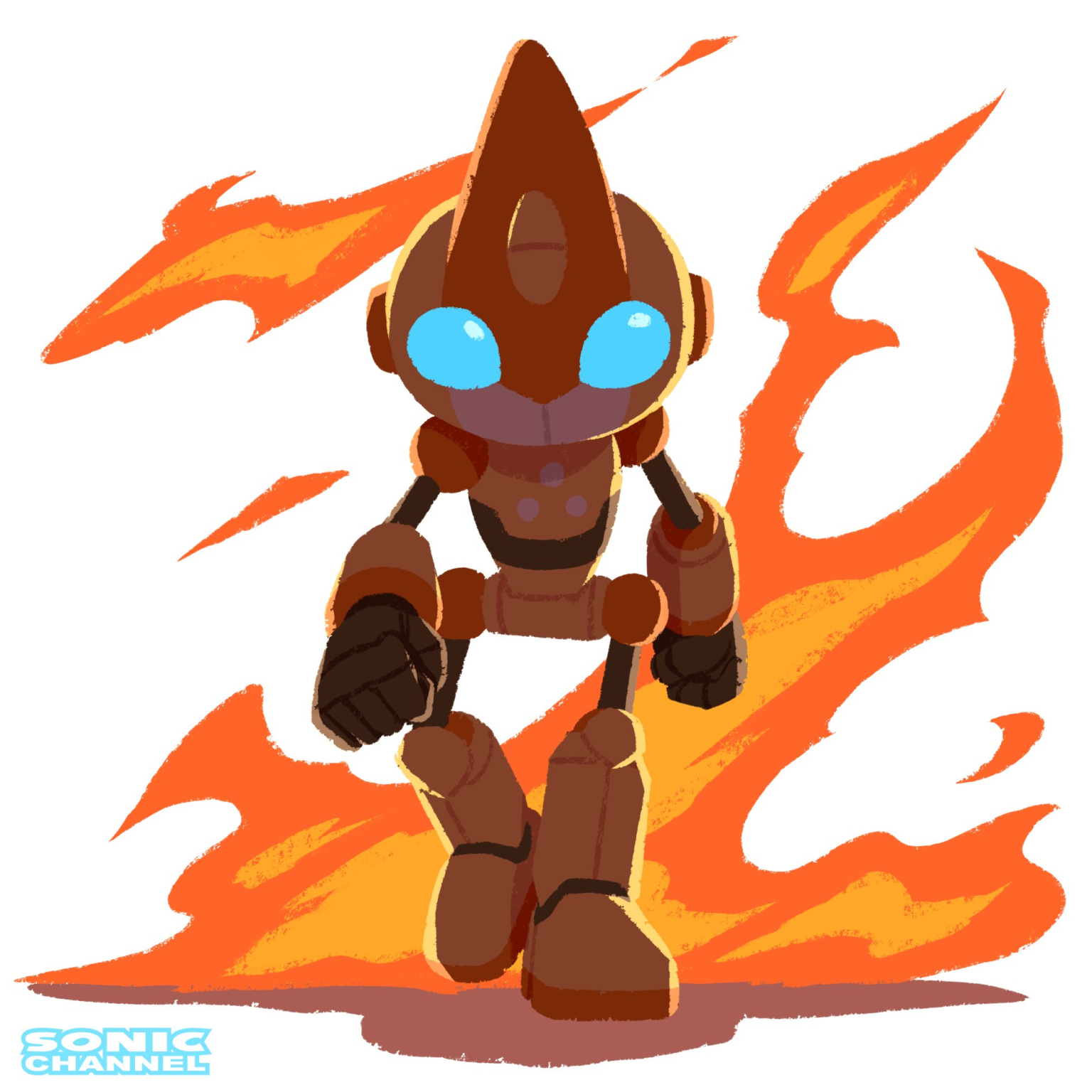 Sonic Channel Commemorative Illustration: The Ultimate Battle Robot ...