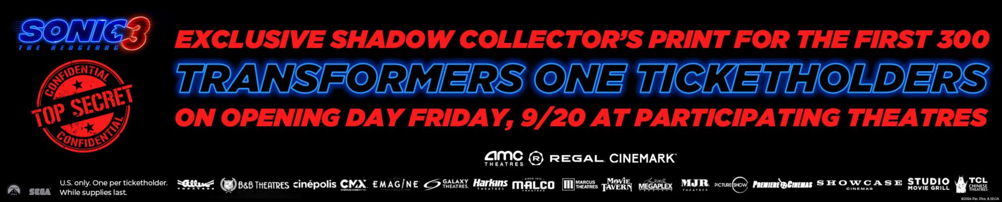 Exclusive Sonic Movie 3 Collector’s Print to be Given Away with First ...