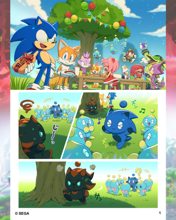 SONIC X SHADOW GENERATIONS X CHAO Manga Released – Sonic City ⋆★ Sonic ...