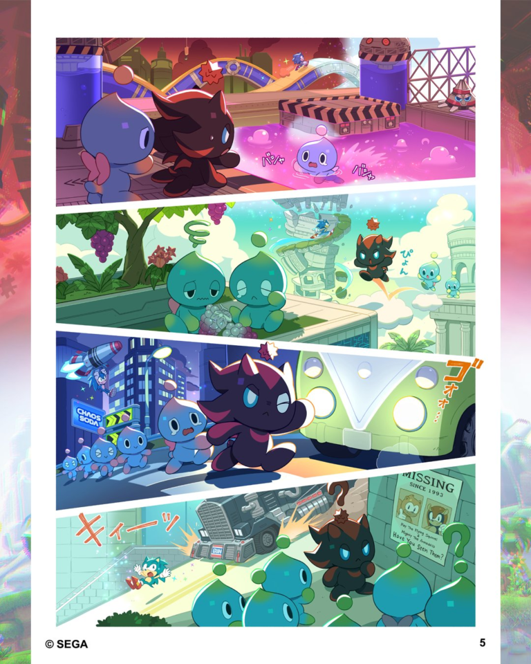 SONIC X SHADOW GENERATIONS X CHAO Manga Released – Sonic City ⋆★ Sonic ...