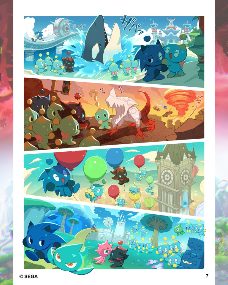 SONIC X SHADOW GENERATIONS X CHAO Manga Released – Sonic City ⋆★ Sonic ...
